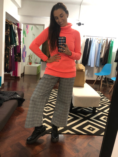 Chompa Coral Tortuga Tejida – Julieta Shop